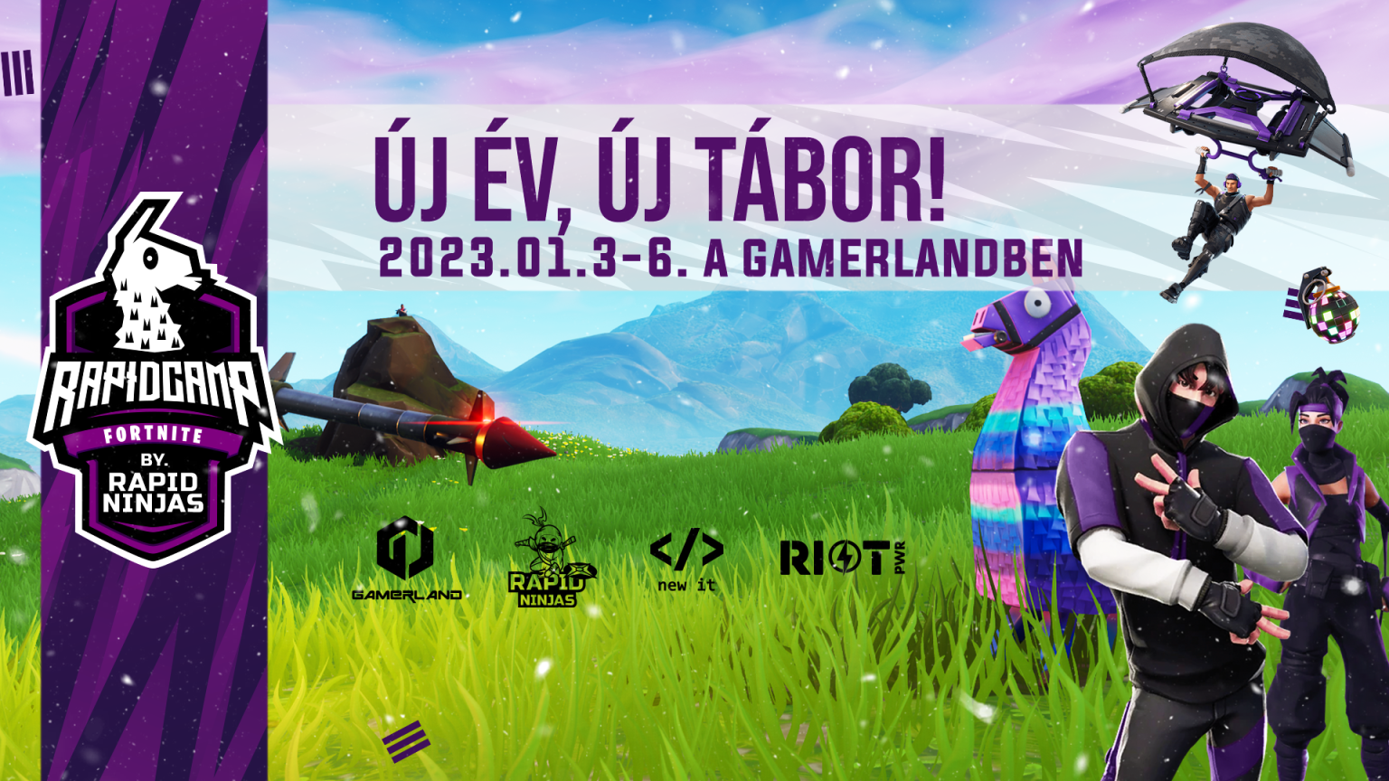Rapid Ninjas Fortnite Tábor – Gamerland